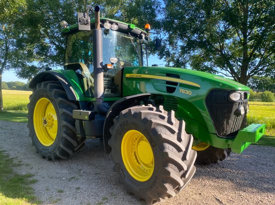 Traktorer 4 wd John Deere, 7830 AutoPower (2008) Maskinbladet