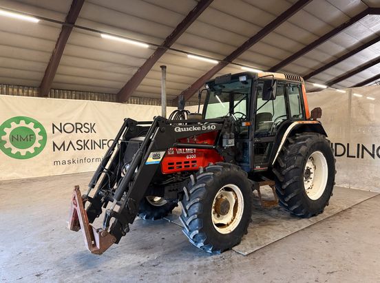 Traktorer 4 wd Valmet, 6300 Turbo (1992) Maskinbladet