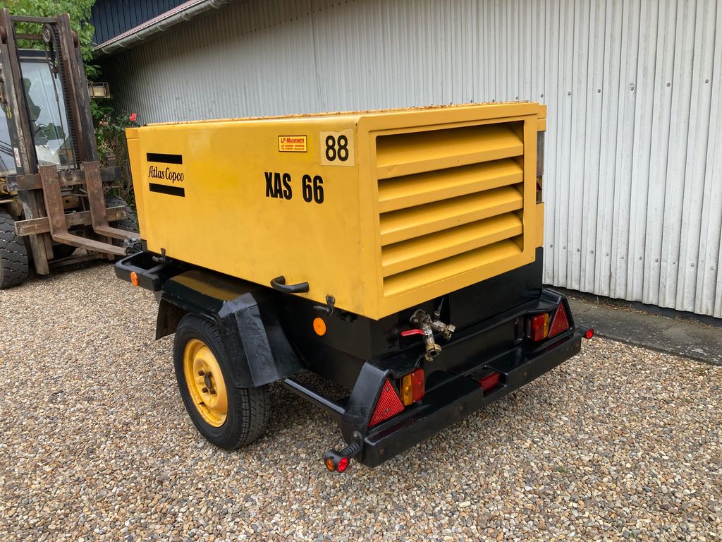 Mobil-kompressorer Atlas Copco, XAS 66 (1998) Maskinbladet