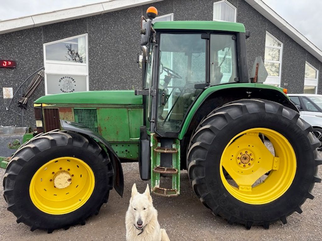Traktorer 4 wd John Deere, 6610 m/Frontlift PQ GEAR (1998) Maskinbladet