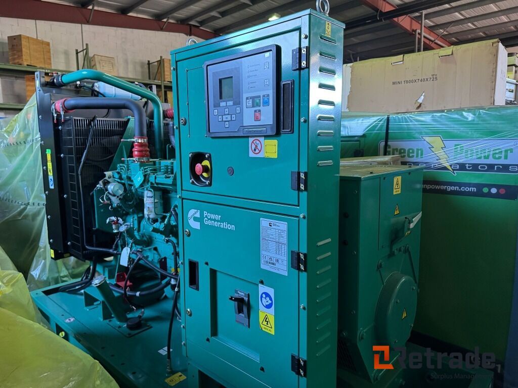 Generatorer Cummins, Generator 170KvA 6cyl turbo diesel (2022) Maskinbladet