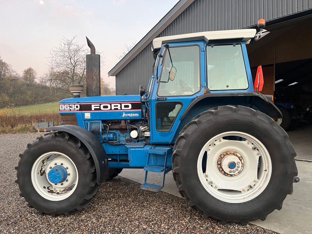 Traktorer 4 wd Ford, 8630 Powershift Nye dæk Maskinbladet