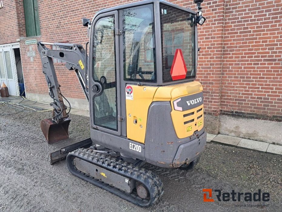 Minigravere Volvo, EC20D (2015) Maskinbladet