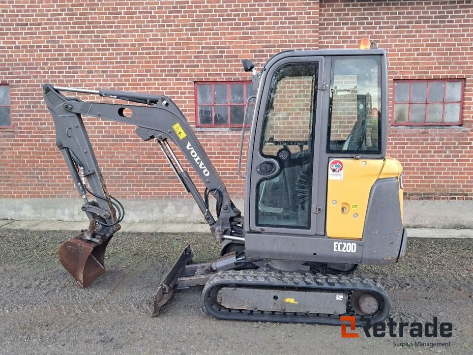 Minigravere Volvo, EC20D (2015) Maskinbladet