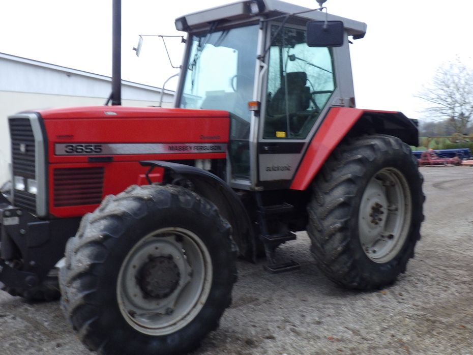 Traktorer 4 wd Massey Ferguson, 3655 Dyna Shift Maskinbladet