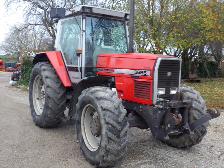 Traktorer 4 wd Massey Ferguson, 3655 Dyna Shift Maskinbladet