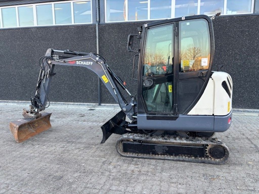 Minigravere Terex Schaeff, tc 25 (2018) Maskinbladet