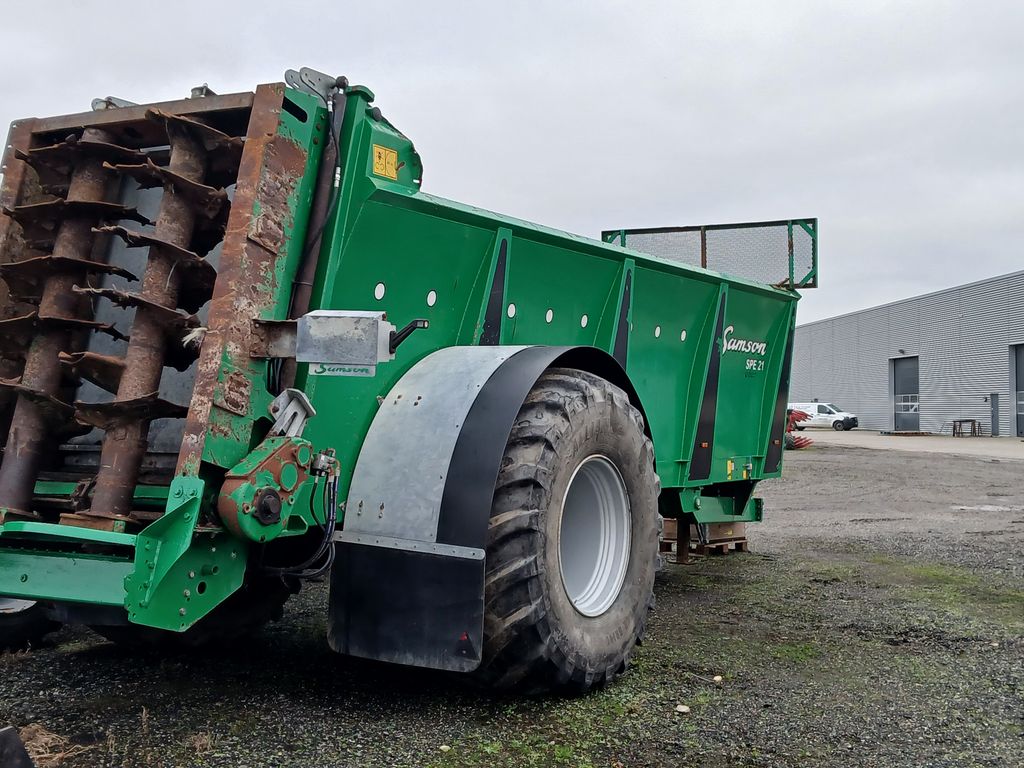 Staldgødningsspredere Samson, SP 21 12M (2016) Maskinbladet