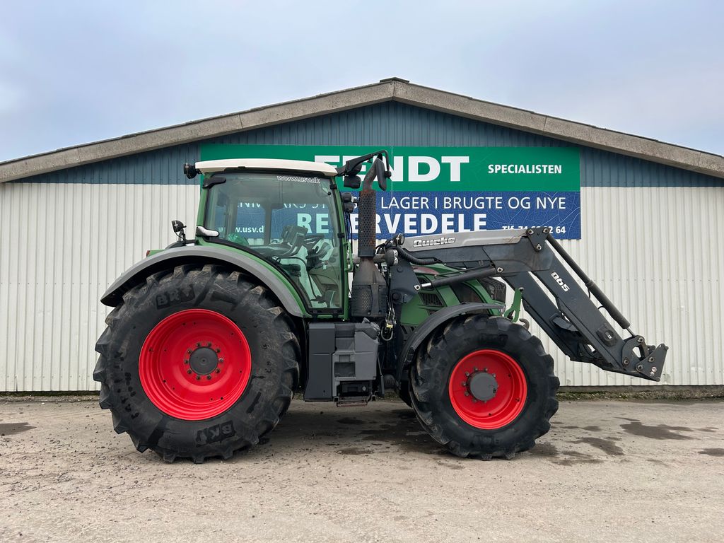 Traktorer 4 wd Fendt, 720 Vario SCR Profi Plus Med Ålø Q65 Maskinbladet