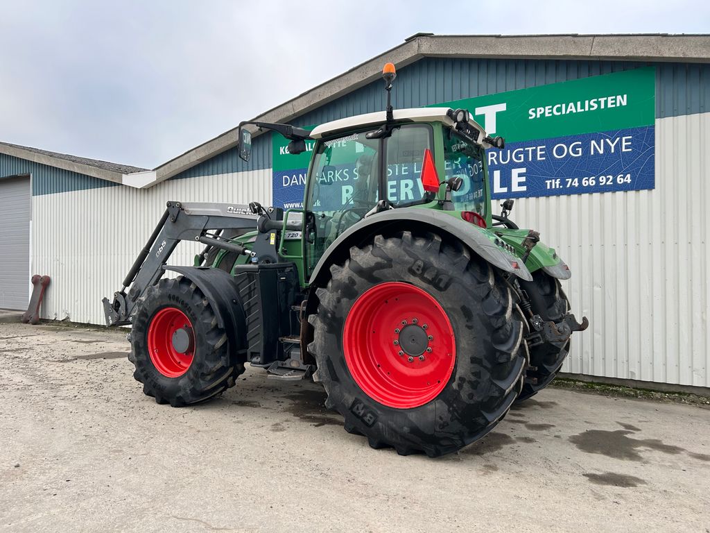 Traktorer 4 wd Fendt, 720 Vario SCR Profi Plus Med Ålø Q65 Maskinbladet