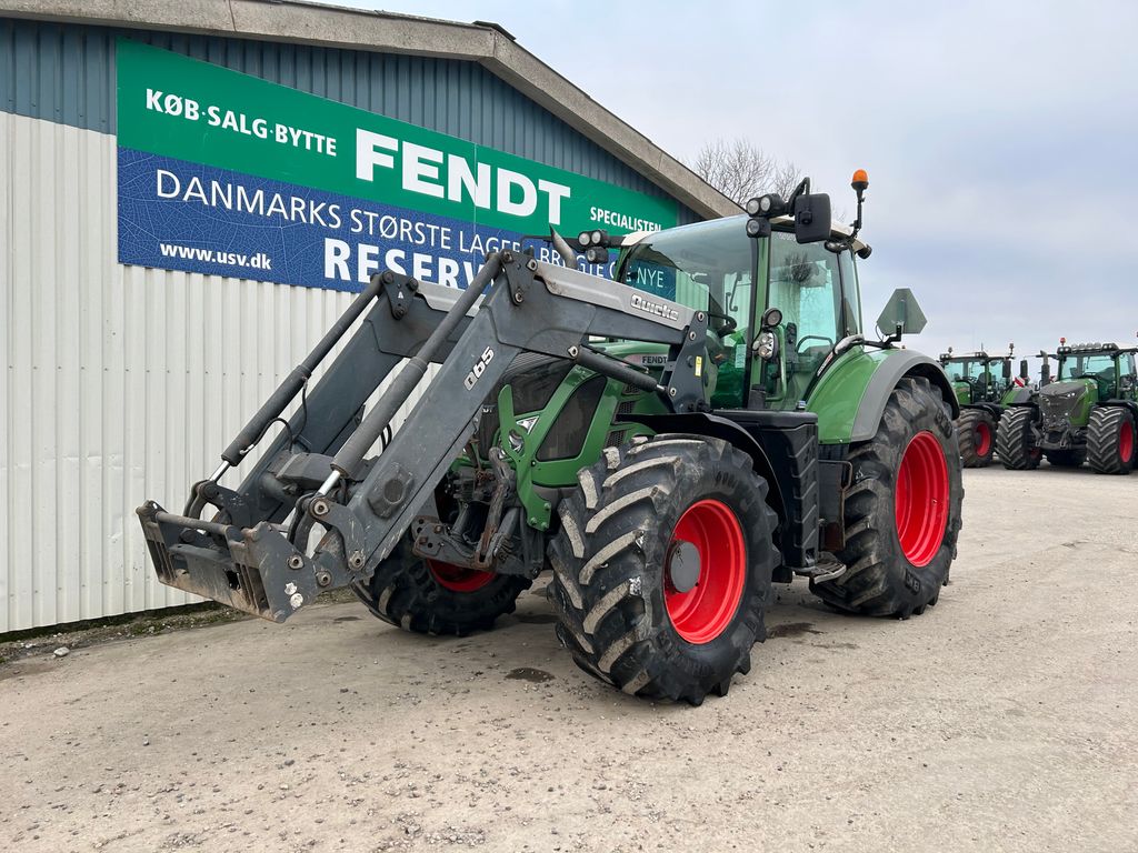 Traktorer 4 wd Fendt, 720 Vario SCR Profi Plus Med Ålø Q65 Maskinbladet