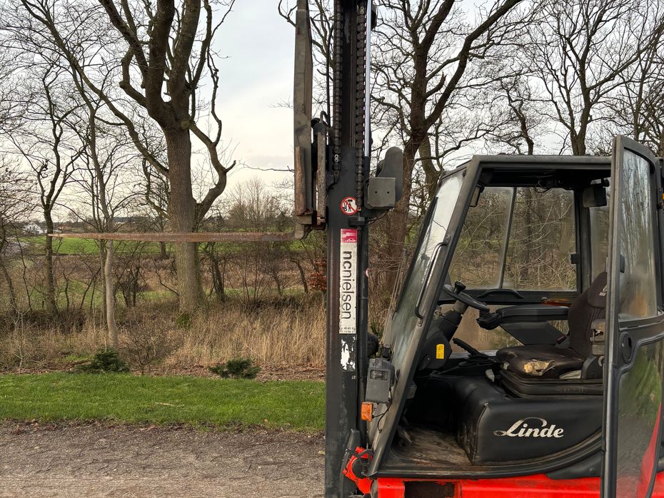 Gaffeltruck Linde, E20 (2006) Maskinbladet