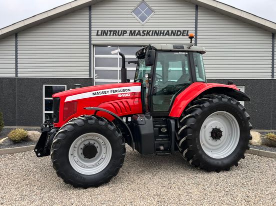 Traktorer 4 wd Massey Ferguson, 6490 Dyna 6 med frontlift (2006 ...