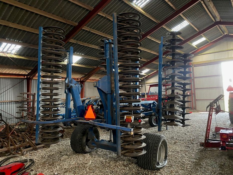 Tallerkenharver Dalbo, AXR - H 600 Med T rings valse (2008) Maskinbladet