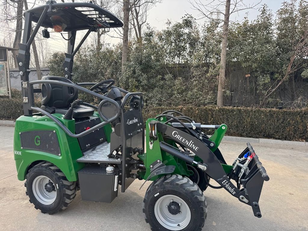 Minilæssere GreenLine, El-Loader E800 Elektrisk minilæsser Maskinbladet