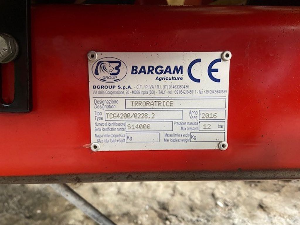 Trailersprøjter Bargam, Compact 4200 - 28 M G-var ISObus (2016 ...