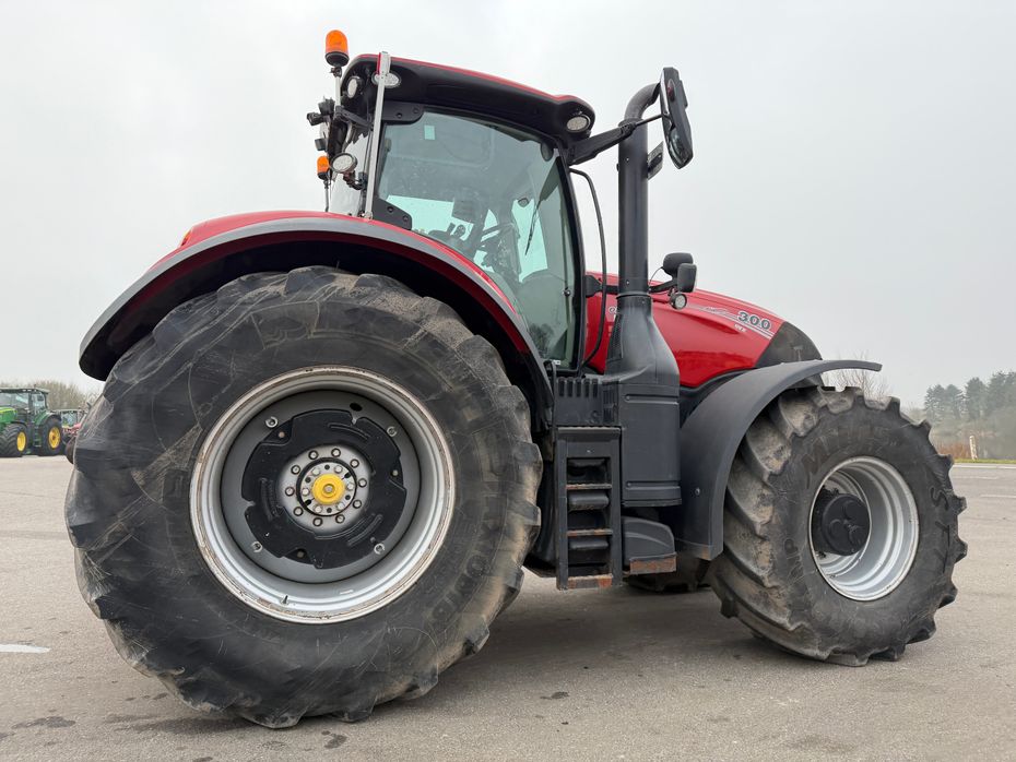 Traktorer 4 wd Case IH, Optum 300 CVX MED FRONT PTO OG Maskinbladet